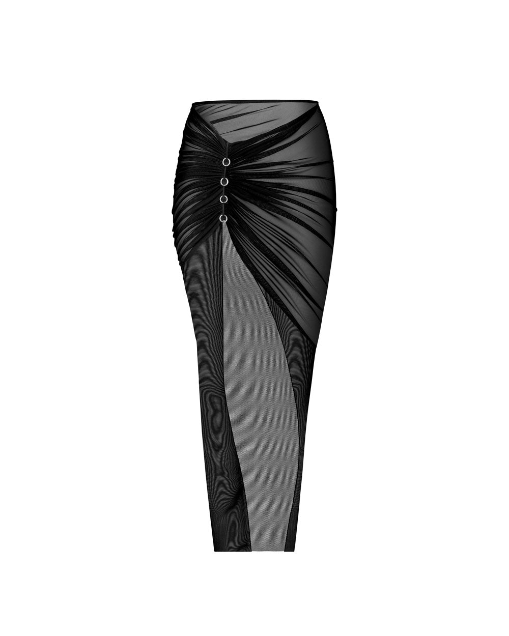 Skirt Ultra-stretch Mesh Black Fabric – ANOESES