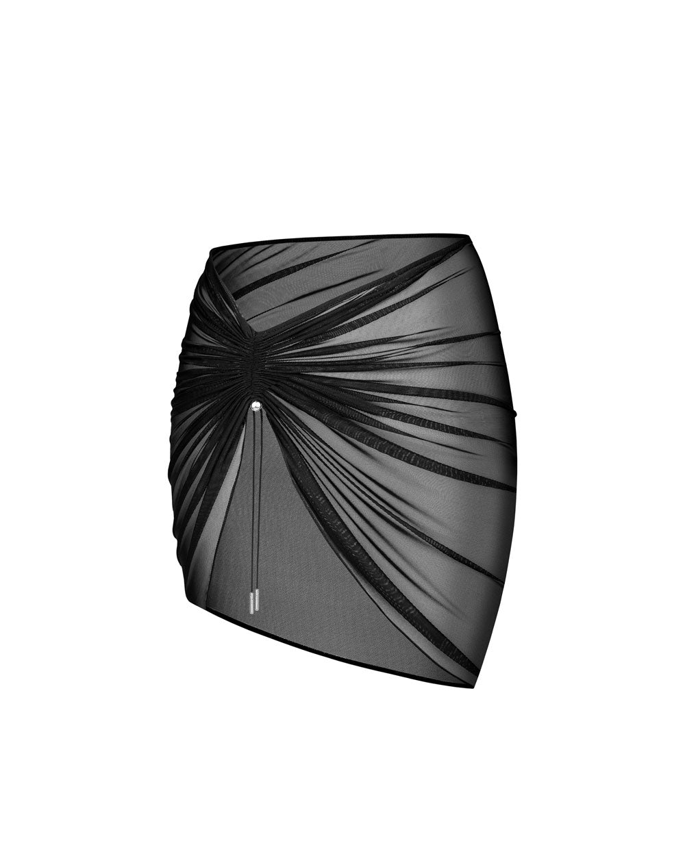 Skirt Ultra-stretch Mesh Black Fabric – ANOESES