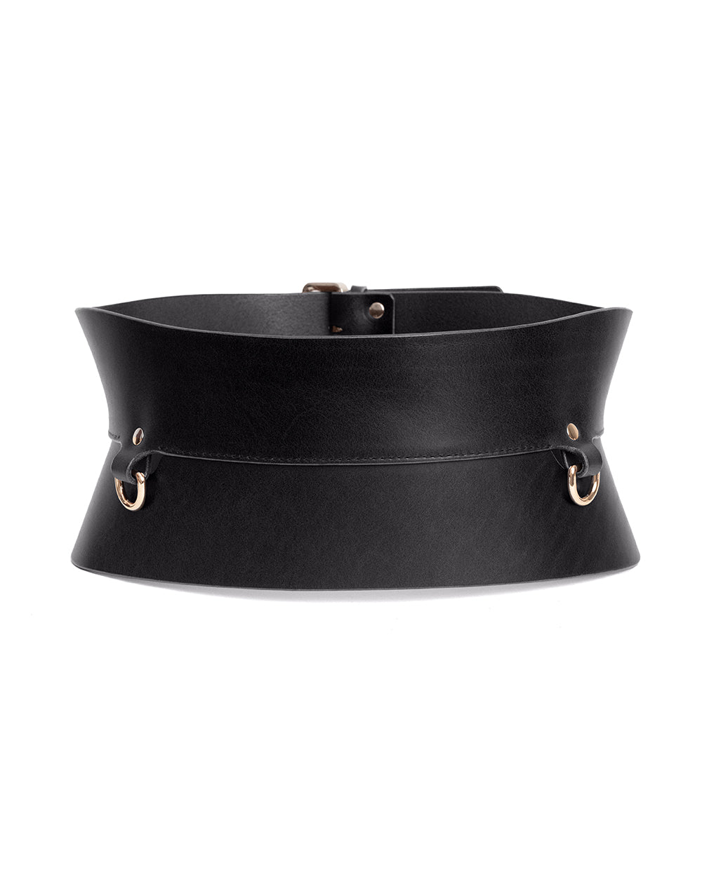 Anoeses Leather Belt "Nora" Black – ANOESES