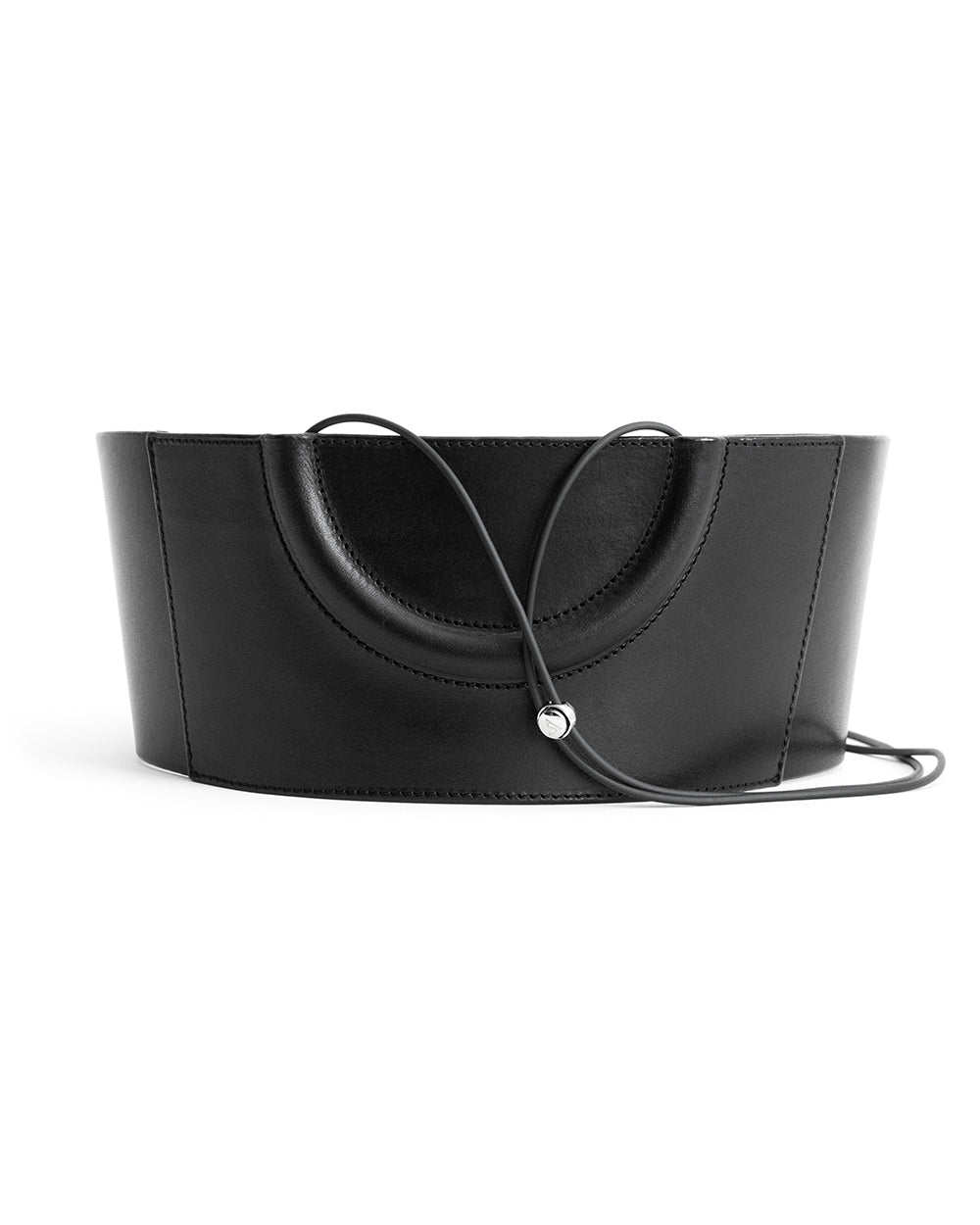 Anoeses Leather Belt "Crystal" Black – ANOESES